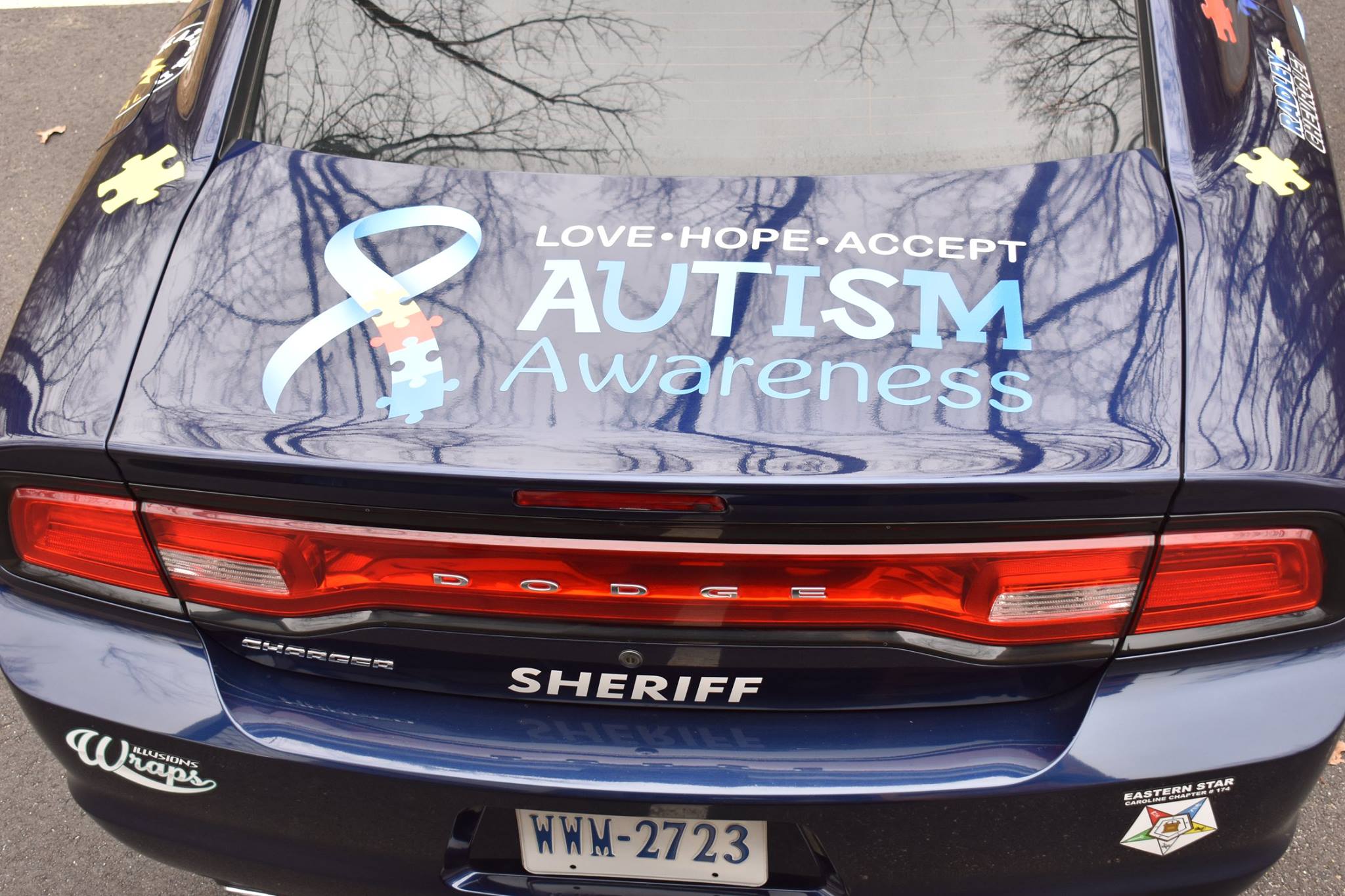 Caroline County Sheriff's Office car to highlight Autism Awareness ...