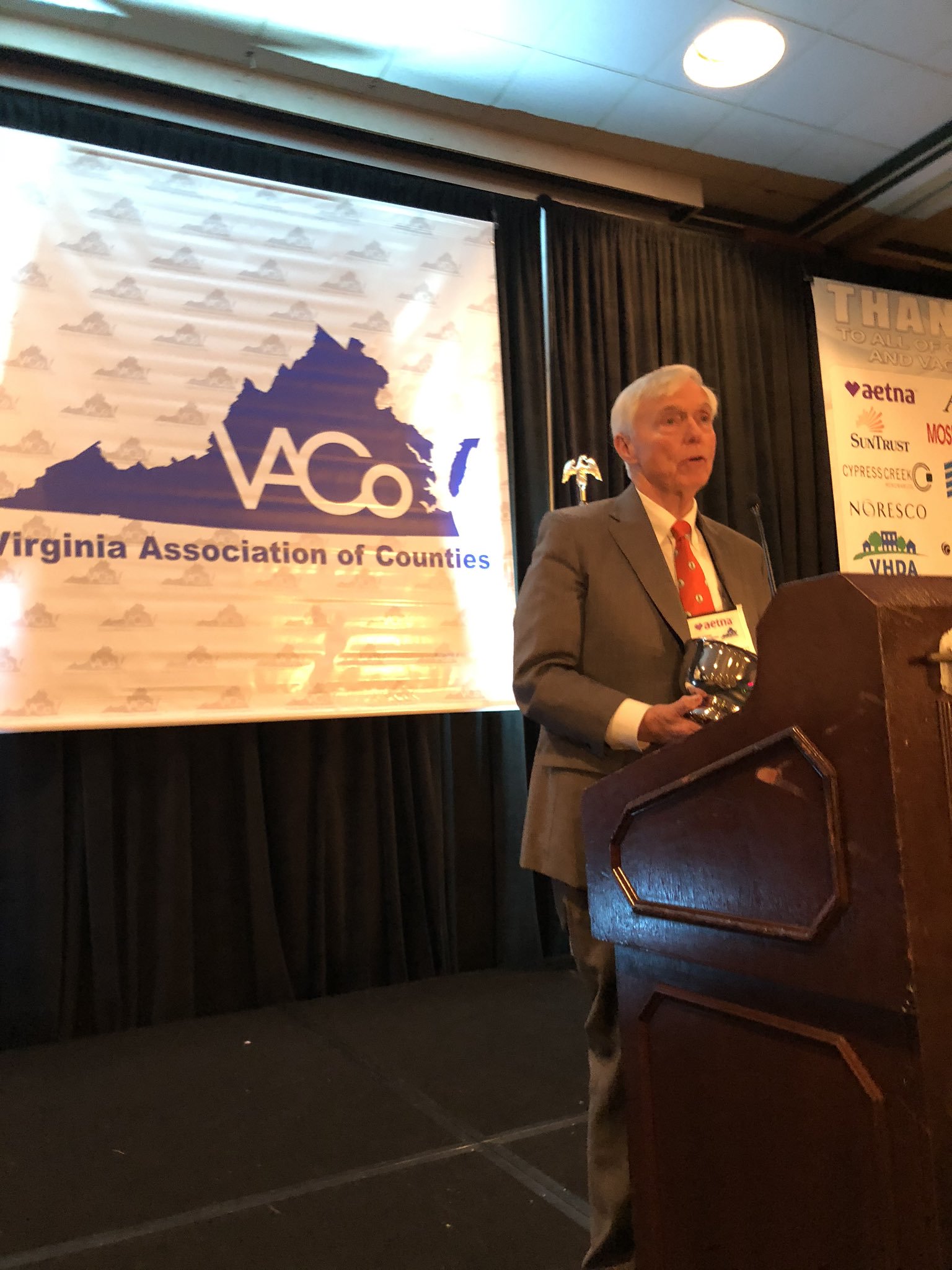 Speaker Howell honored by Virginia Association of Counties ...