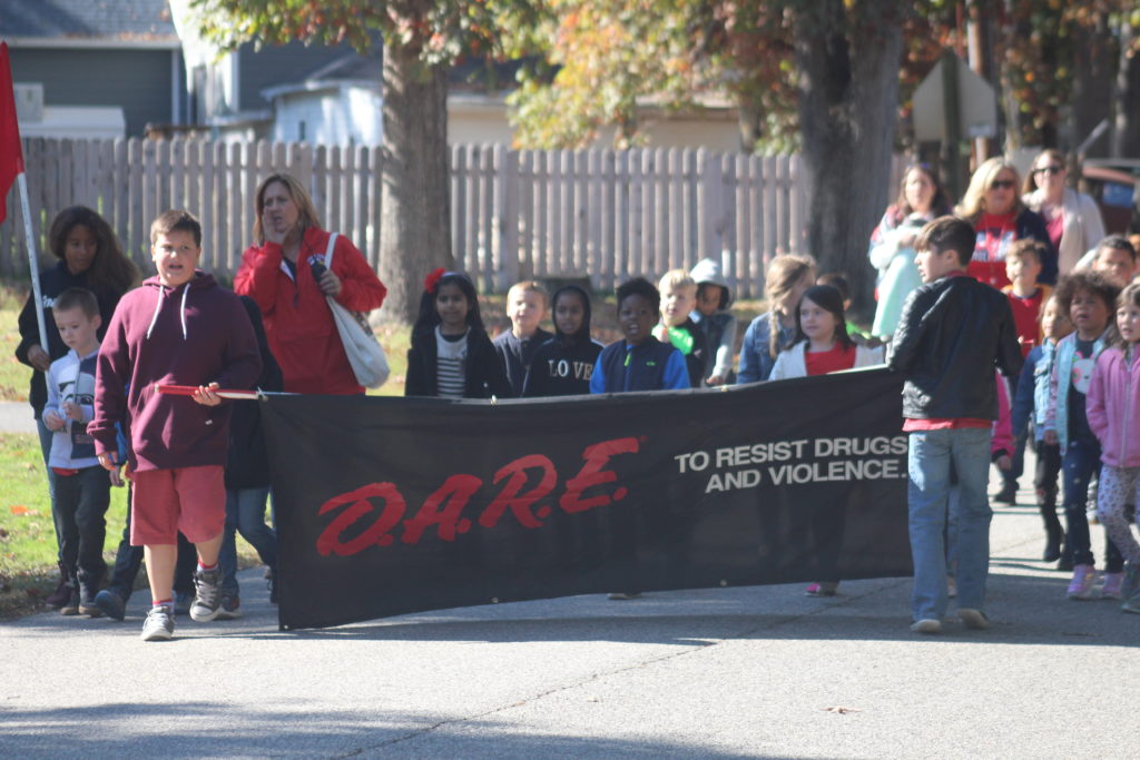 Saying NO to drugs: The Ferry Farm Elementary DARE March ...