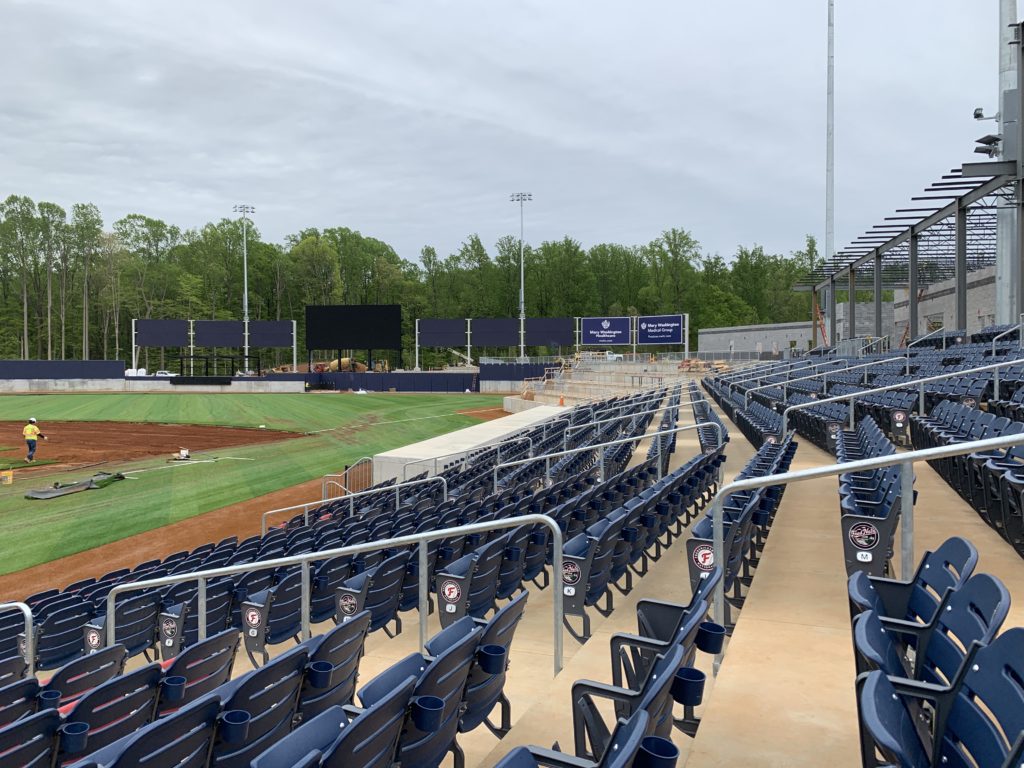 A look inside the new FredNats stadium - Fredericksburg Free Press
