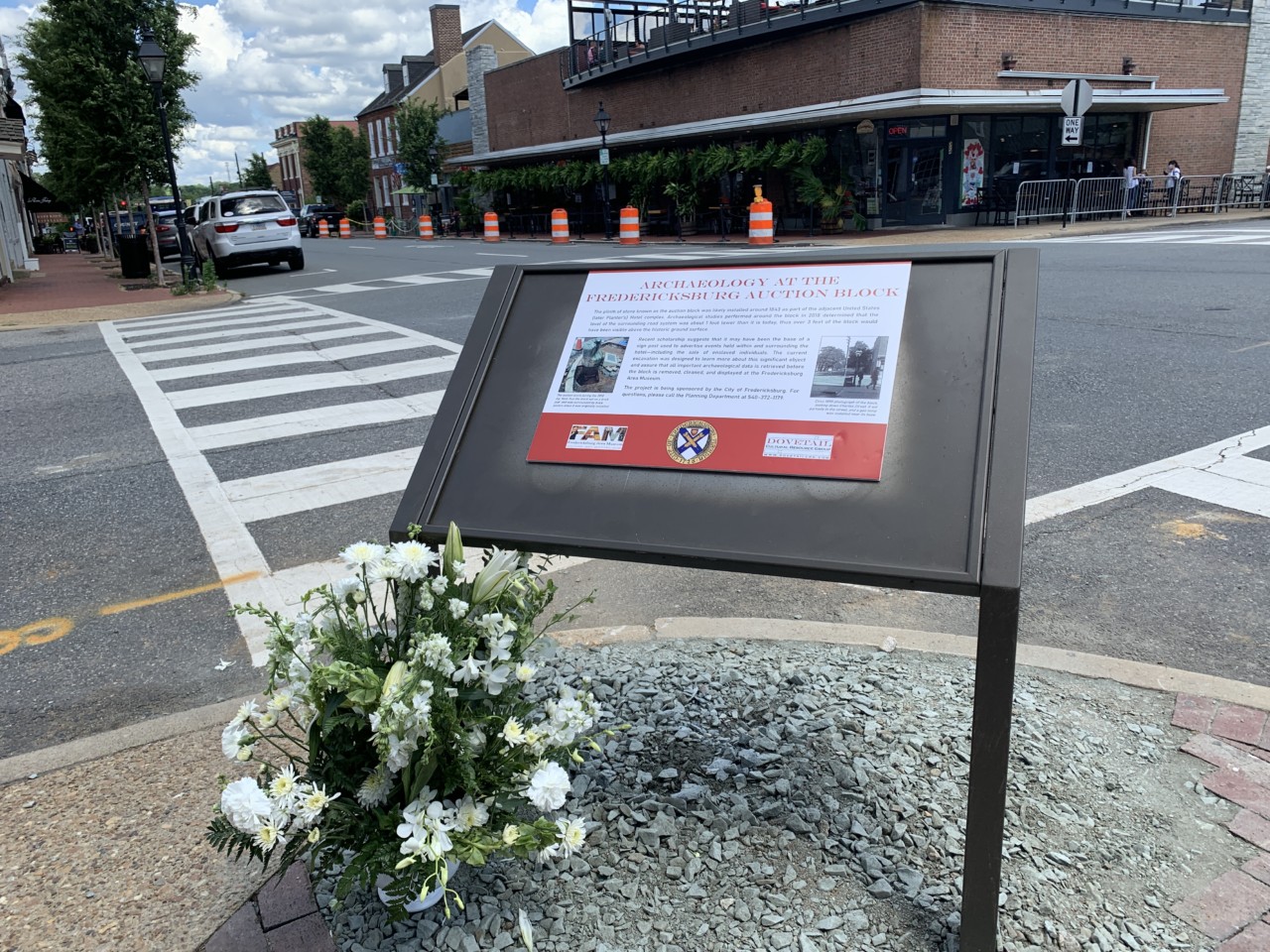 Removing the slave auction block: In pictures - Fredericksburg Free Press