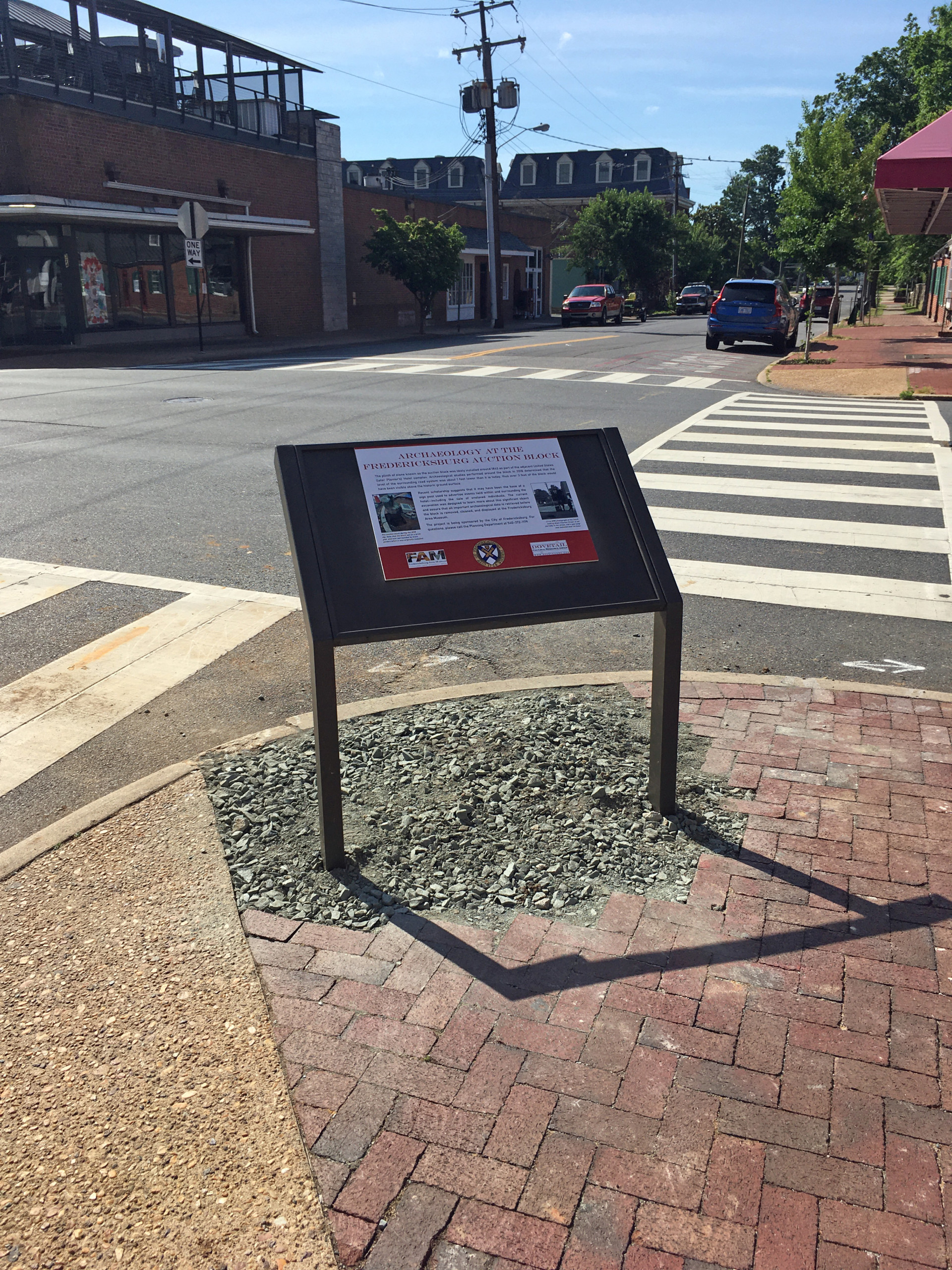 Removing the slave auction block: In pictures - Fredericksburg Free Press