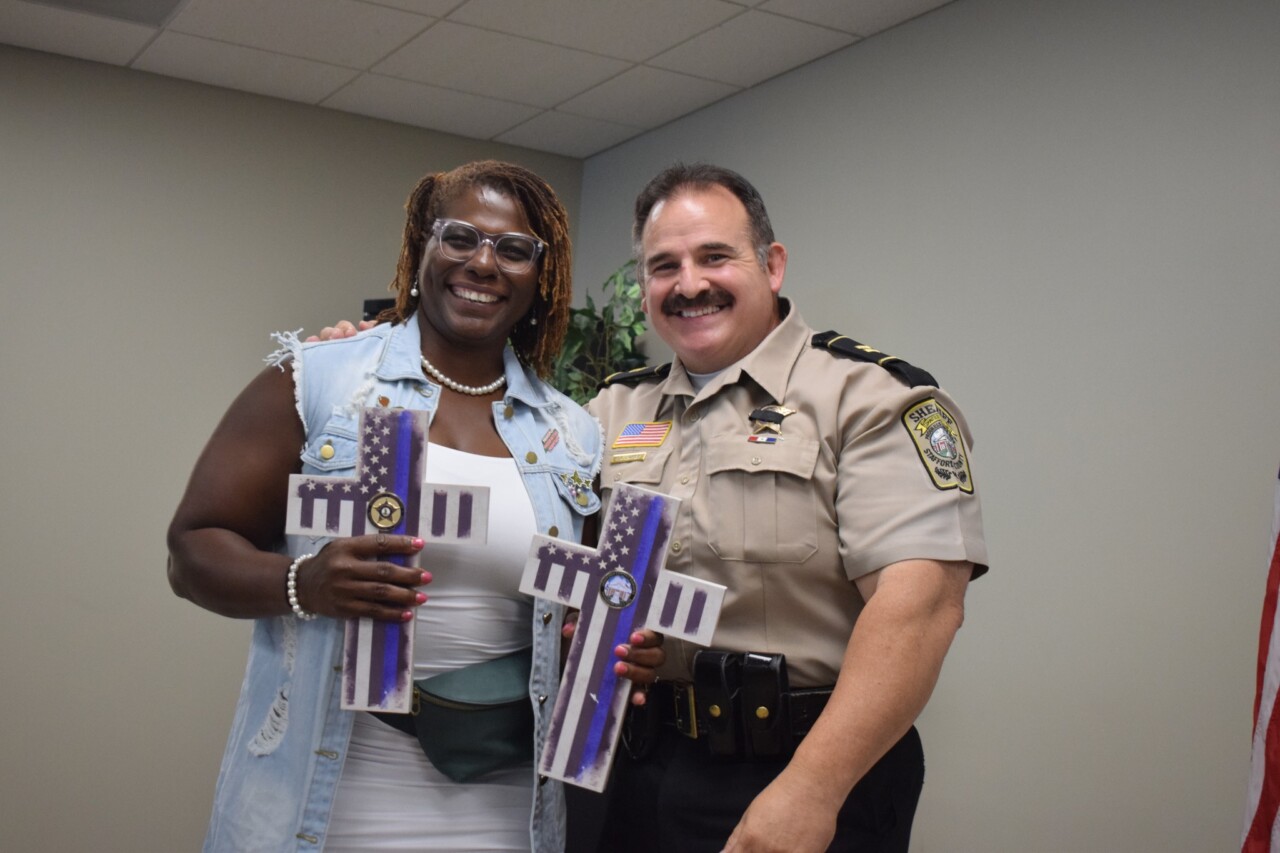 PHOTOS: Carol Burgess of the Stafford Sheriff's Office retires ...