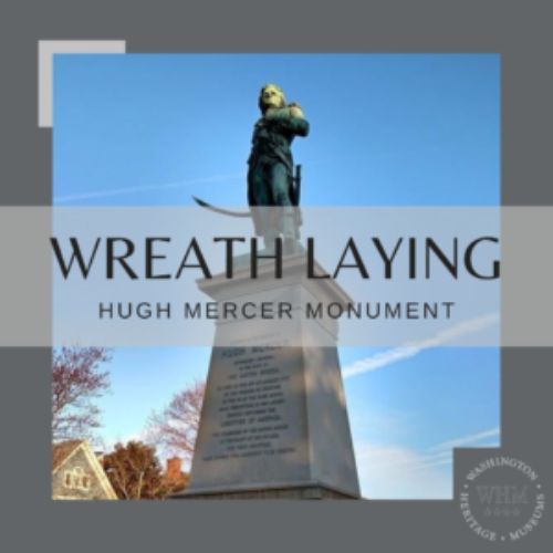 Wreath Laying at the Hugh Mercer Monument - Fredericksburg Free Press