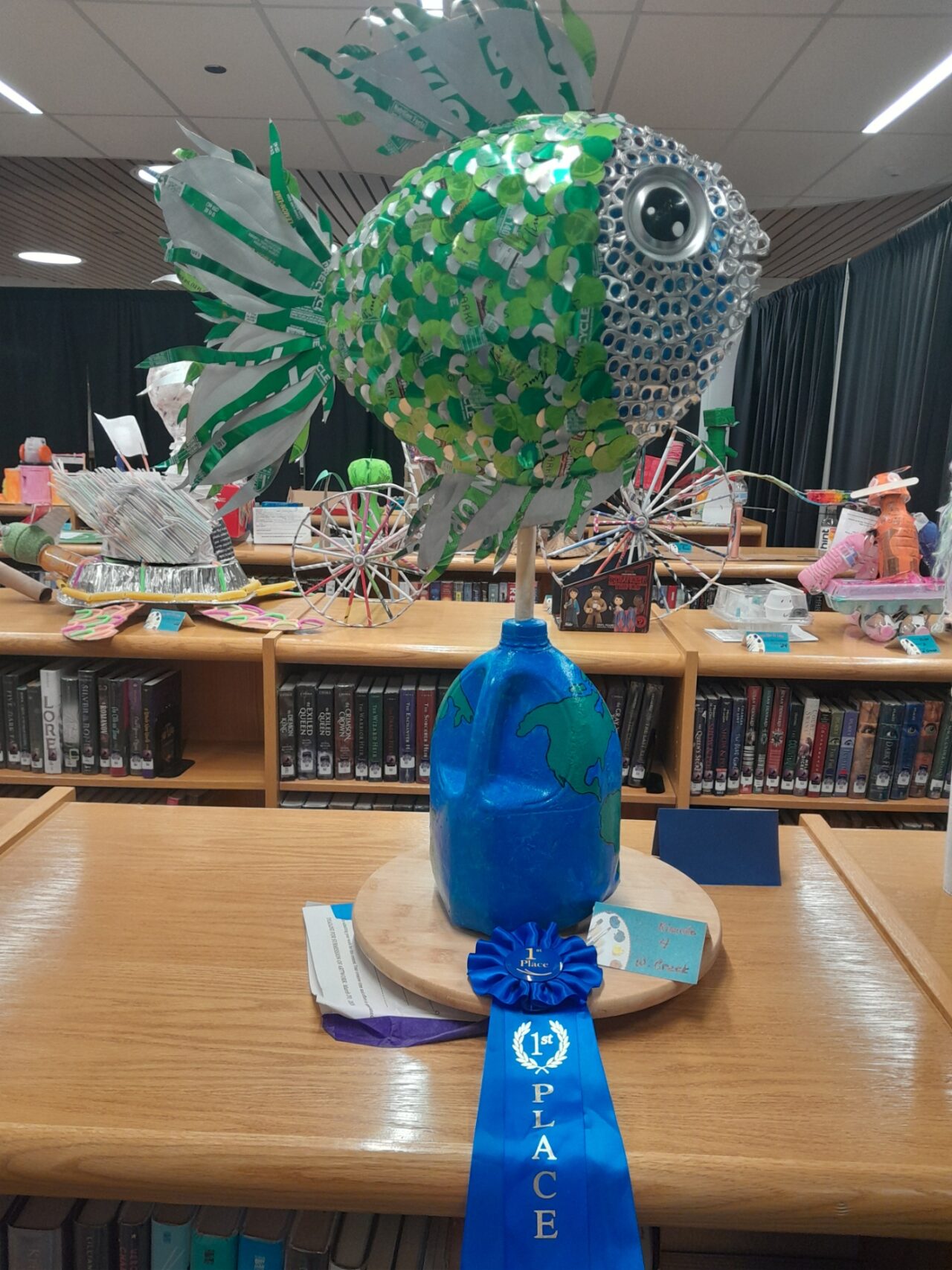 Winners named in recycling art contest - Fredericksburg Free Press