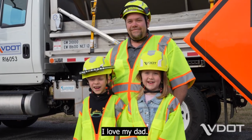 WATCH: The kids of some Fredericksburg area VDOT workers make their case for work zone safety ...