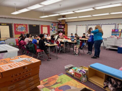 thumbnail_Hugh Mer cer 4th grade class | Fredericksburg Free Press