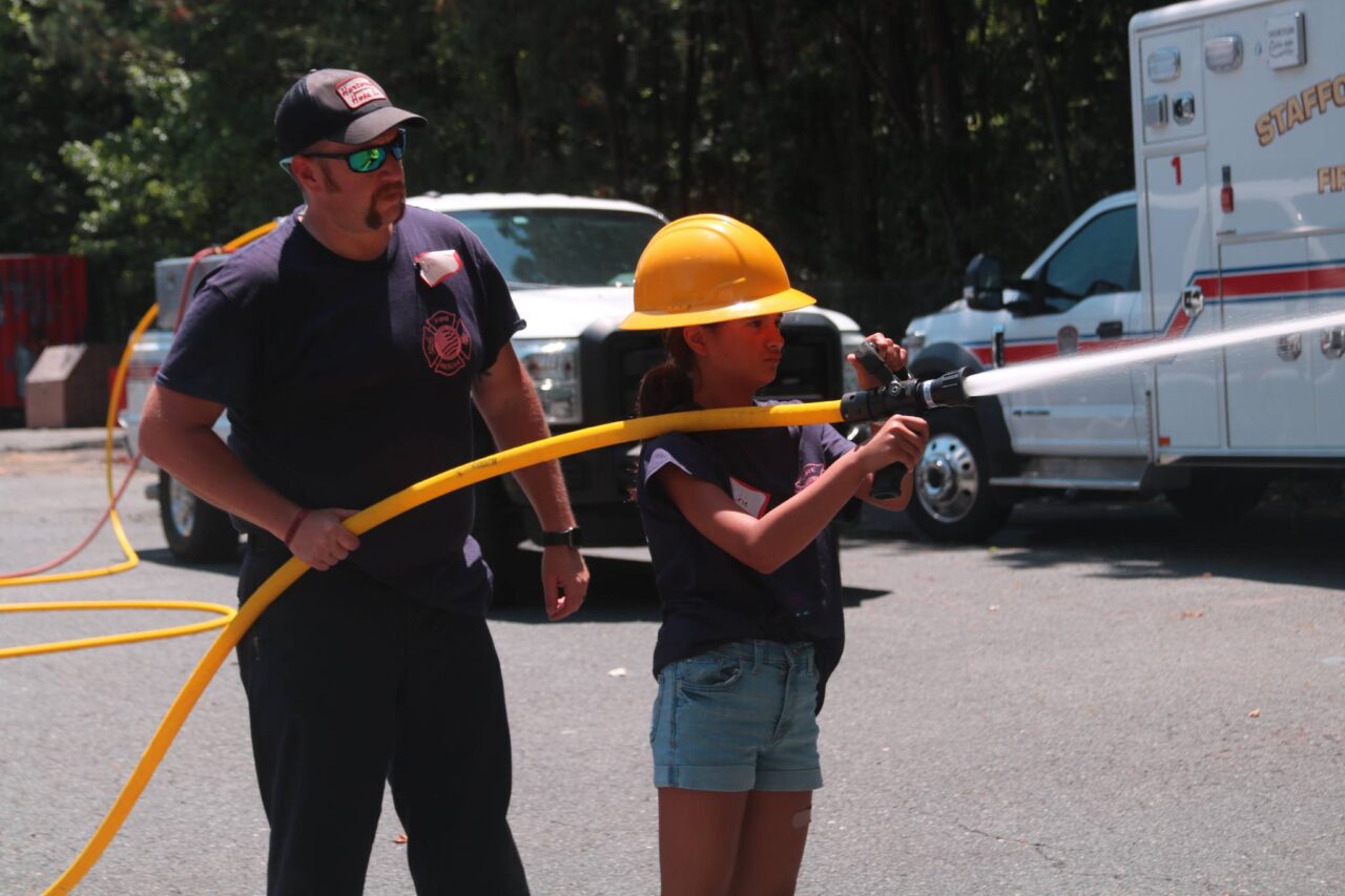 A hot career choice: Stafford camp aims to spark girls' interest in ...