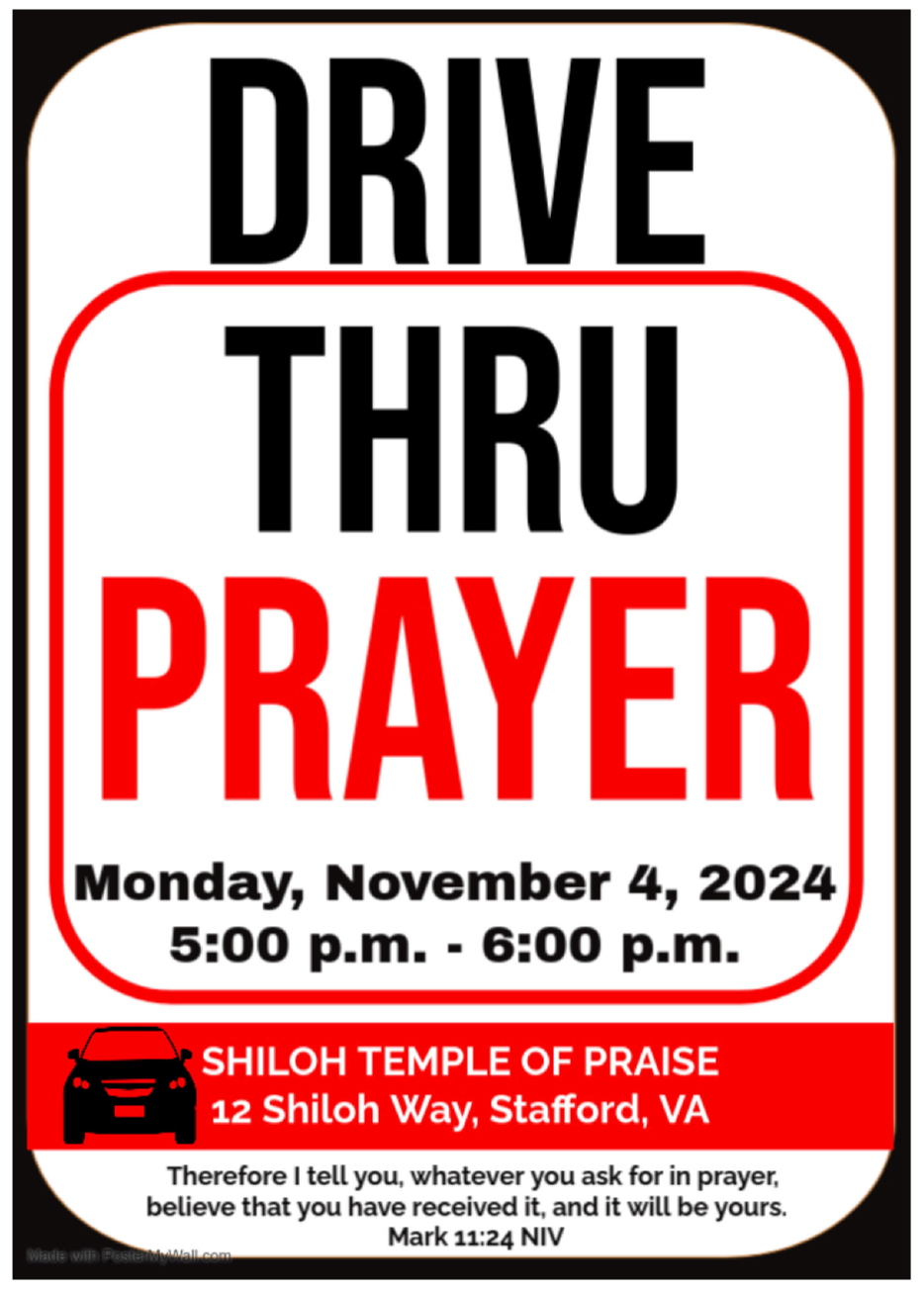 Drive-Thru Prayer - Fredericksburg Free Press