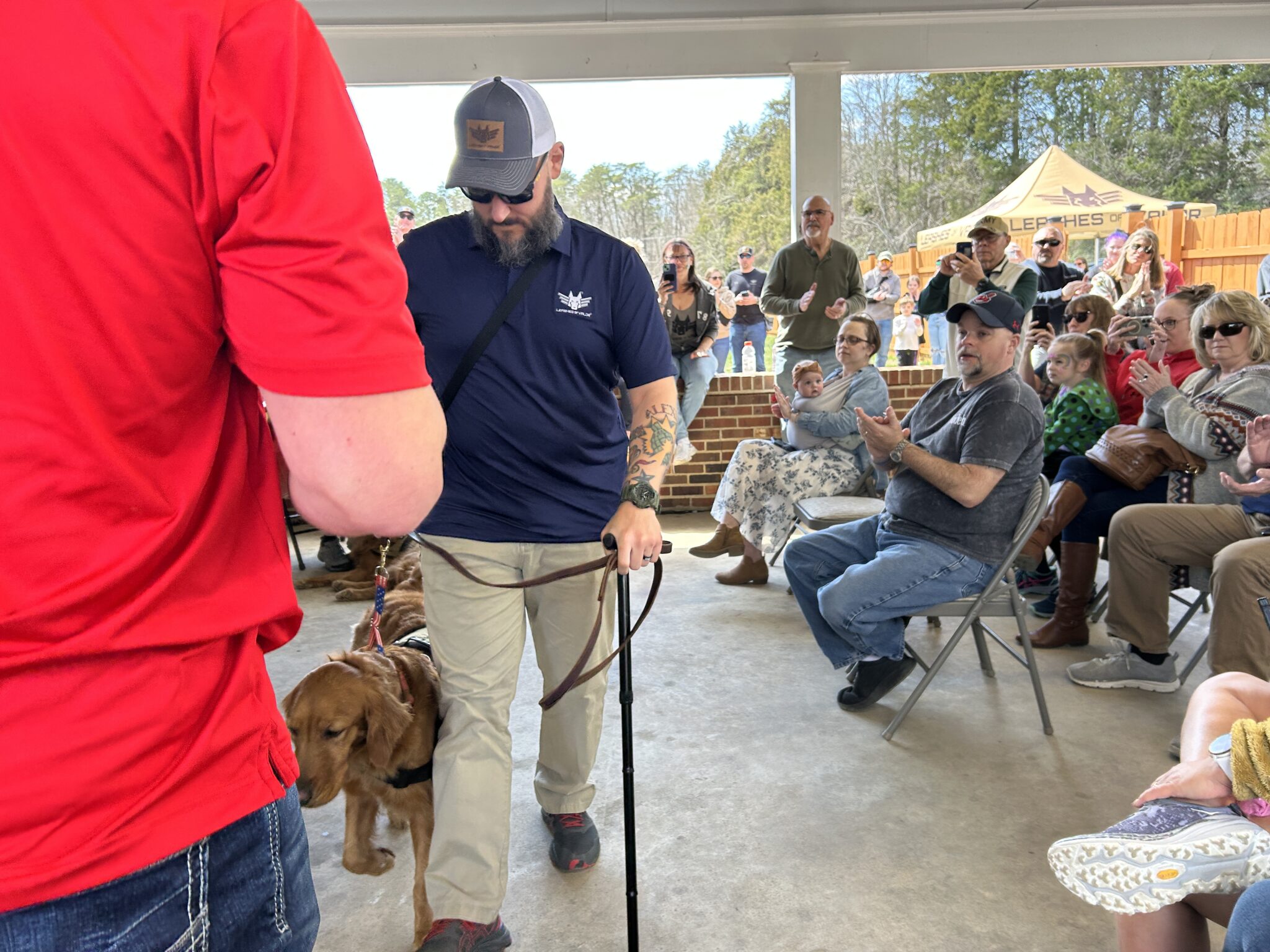 PHOTOS: Leashes of Valor provides three veterans with service dogs this ...