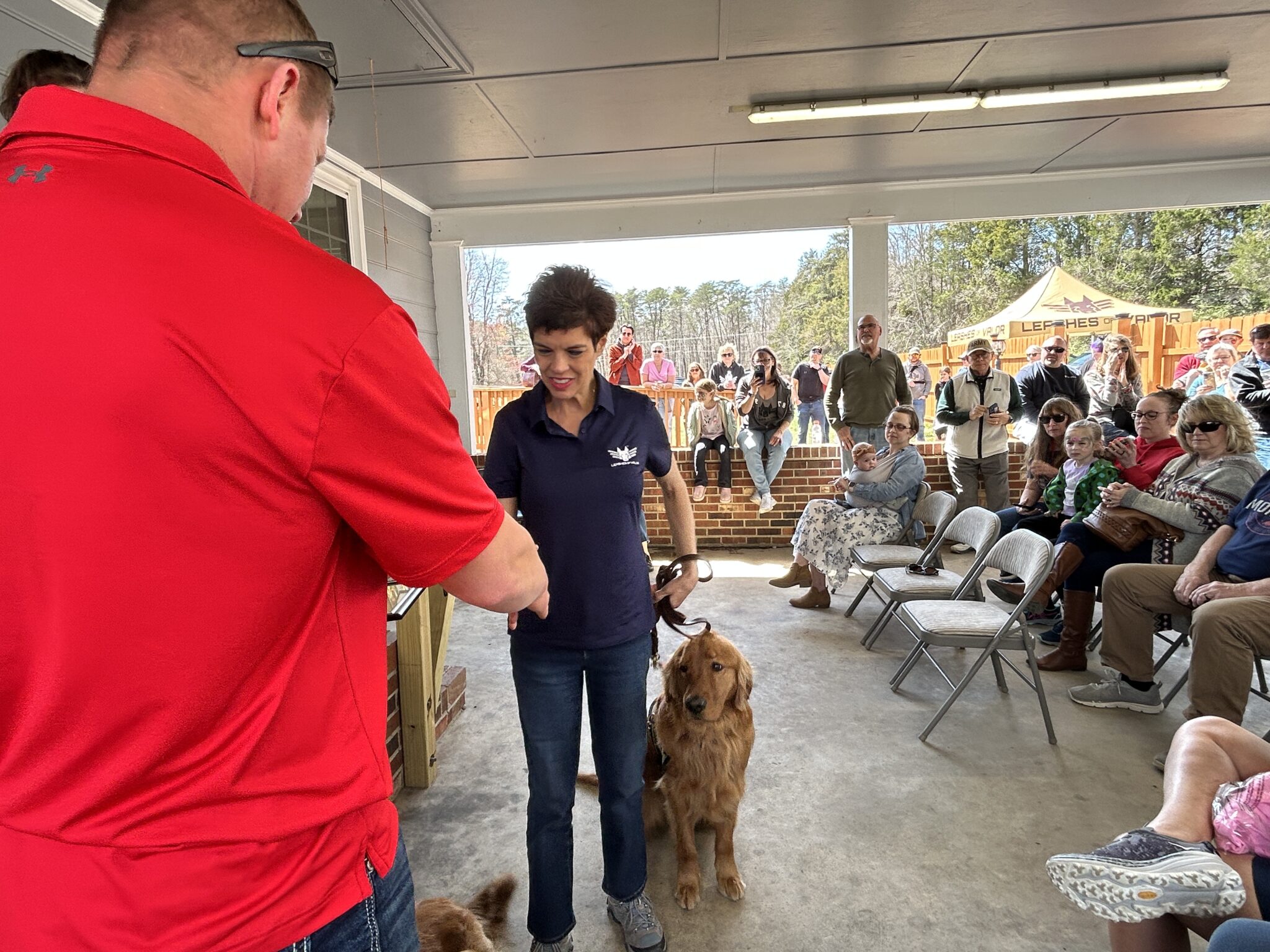 PHOTOS: Leashes of Valor provides three veterans with service dogs this ...