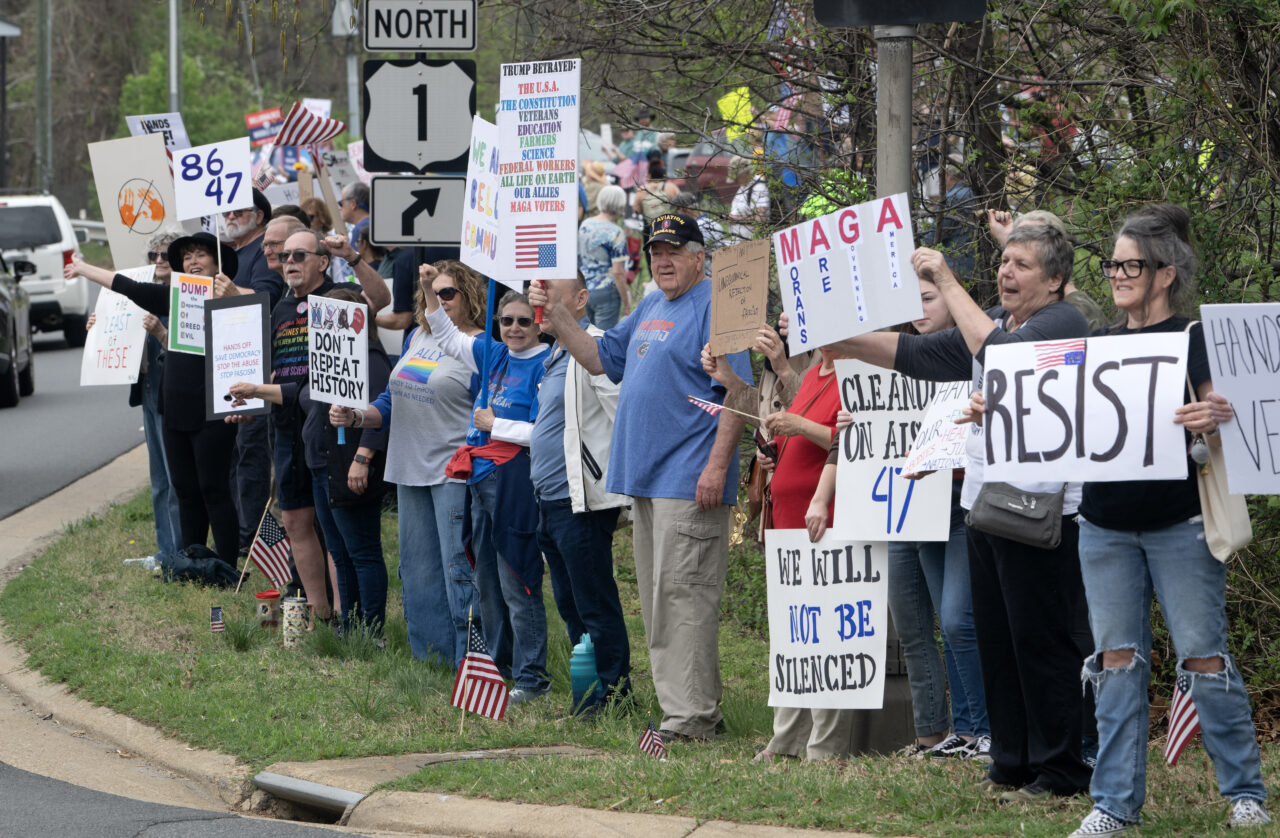 GALLERY: Hands Off protest in downtown Fredericksburg - Fredericksburg ...