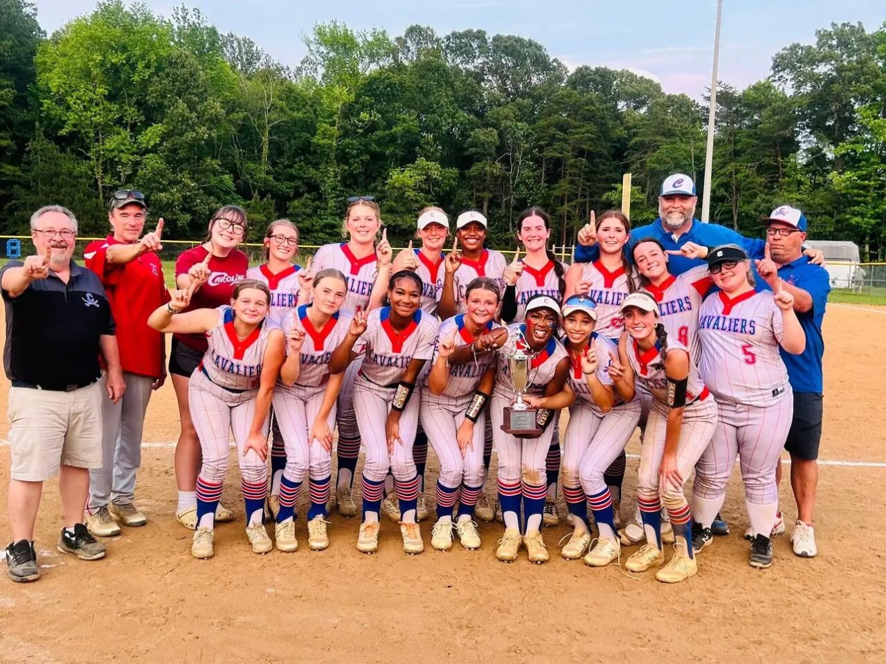 'Feeling of euphoria': Caroline softball team enjoying historic run to ...