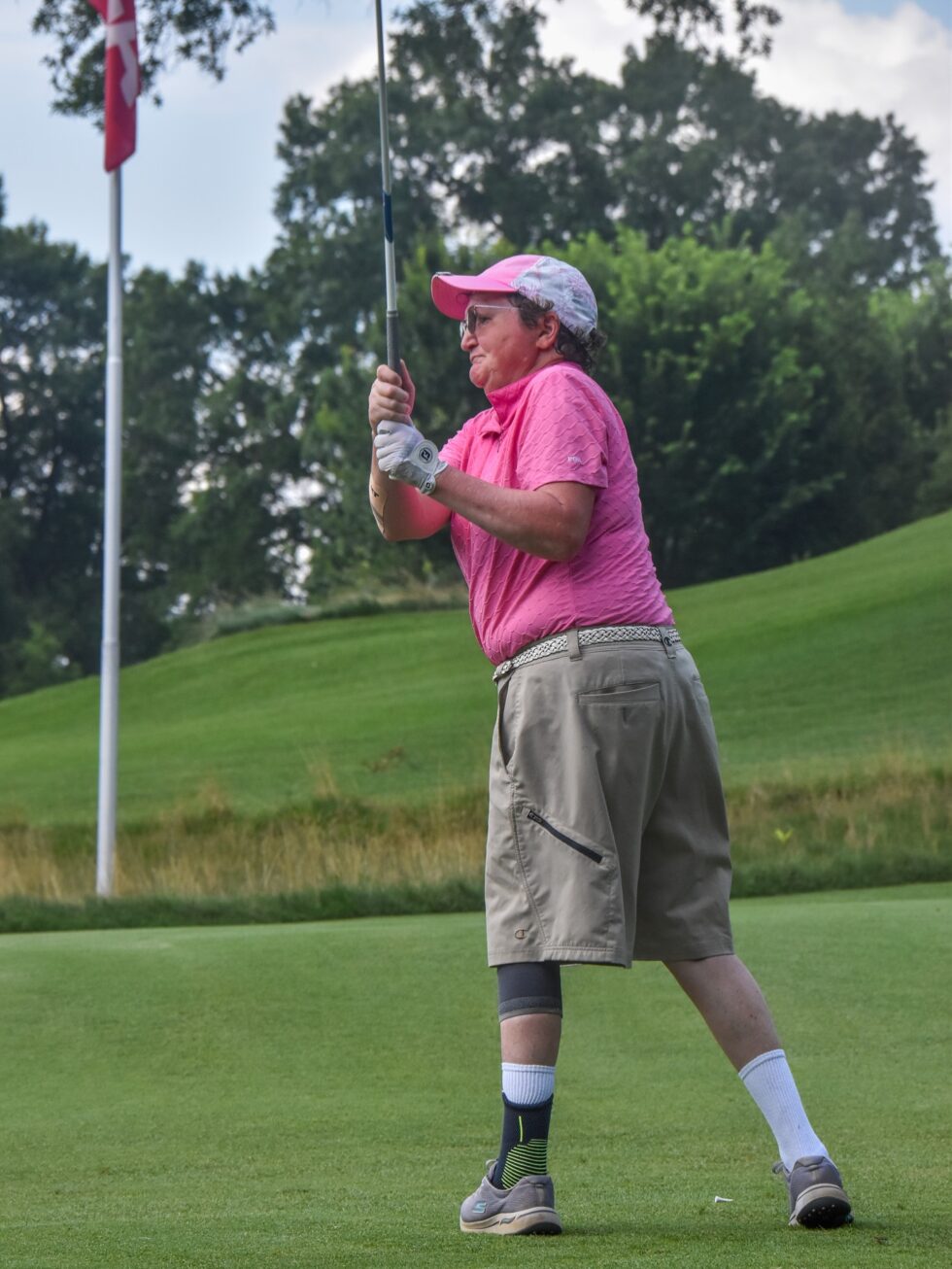 Grace Anne Braxton competes in the USGA Adaptive Open - Fredericksburg ...
