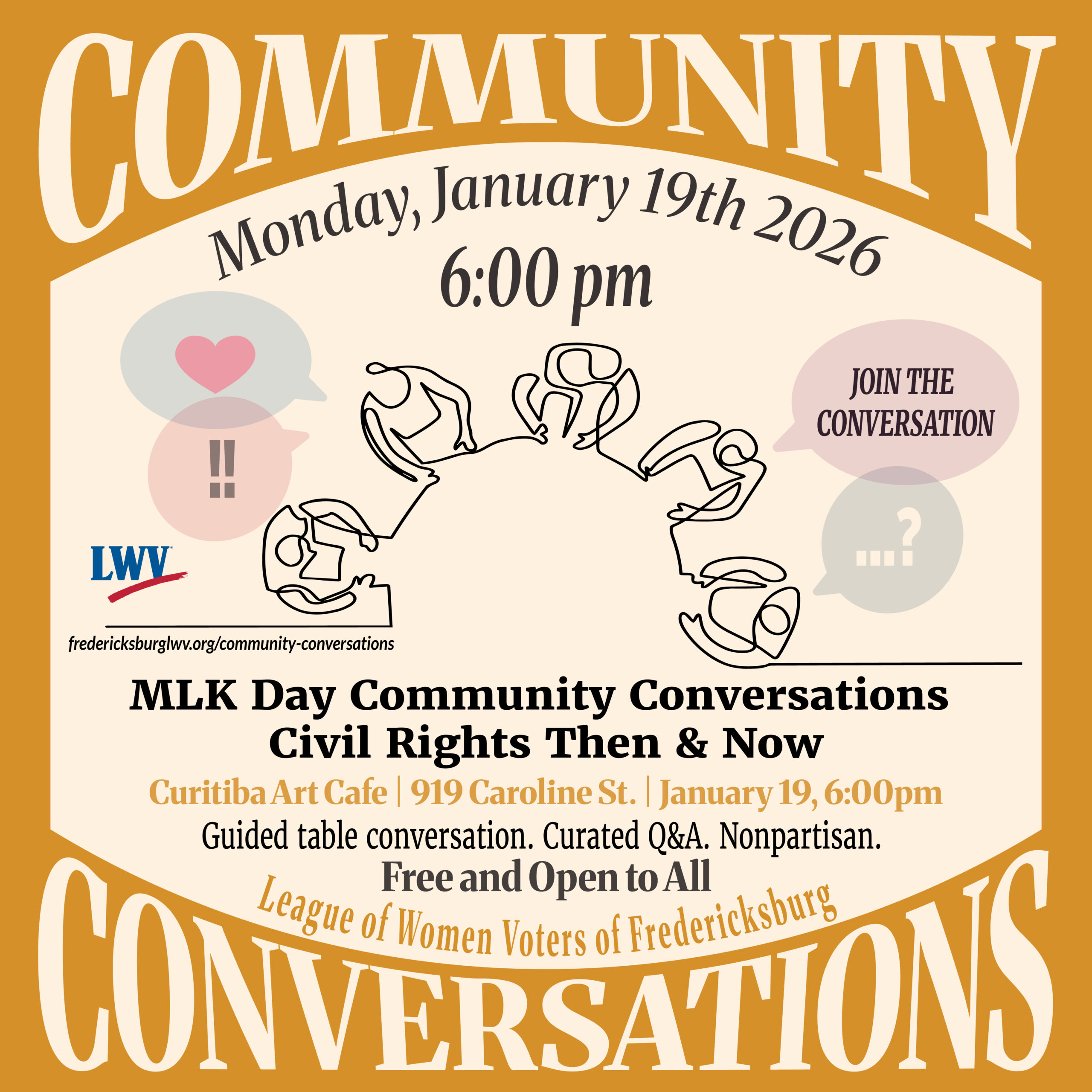 MLK Day Community Conversations - Civil Rights Then & Now ...